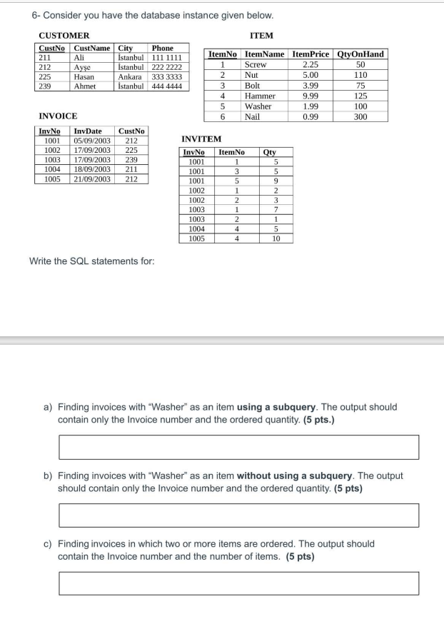 Solved Could you please answer the following question in a | Chegg.com