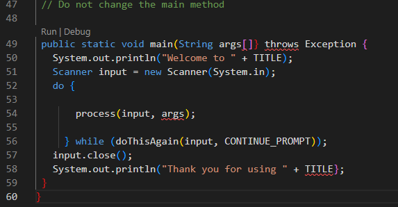 Solved Fix my code please in JAVA. What the code is about | Chegg.com