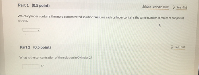 Solved "The image below shows two graduated cylinders that | Chegg.com
