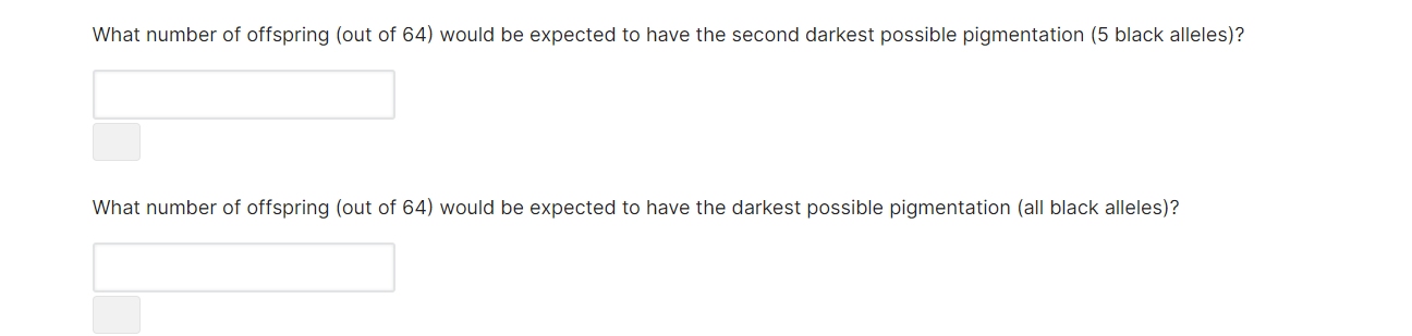 Solved Figure 14.13 A simplified model for polygenic | Chegg.com