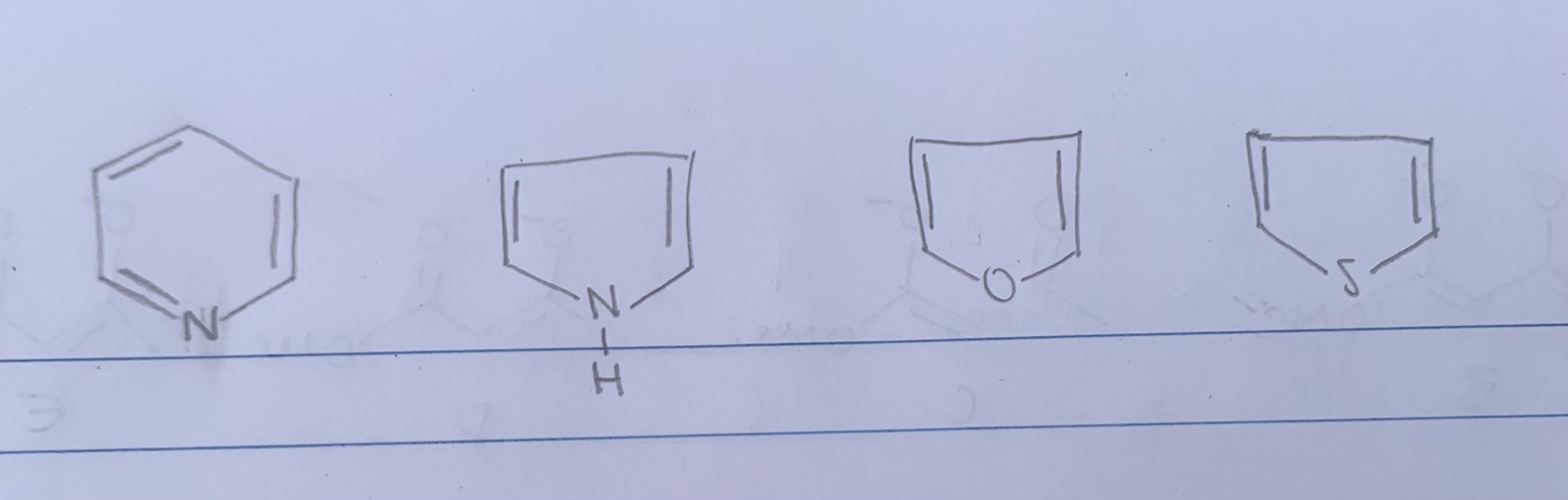Solved Hello, can you please add lone pairs to each of the | Chegg.com