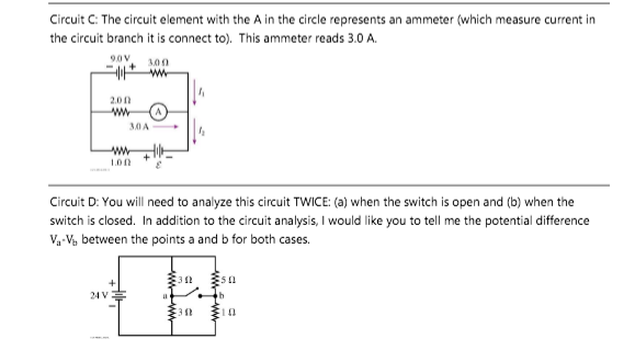 Solved Analyze the circuits below. Your analysis should have | Chegg.com