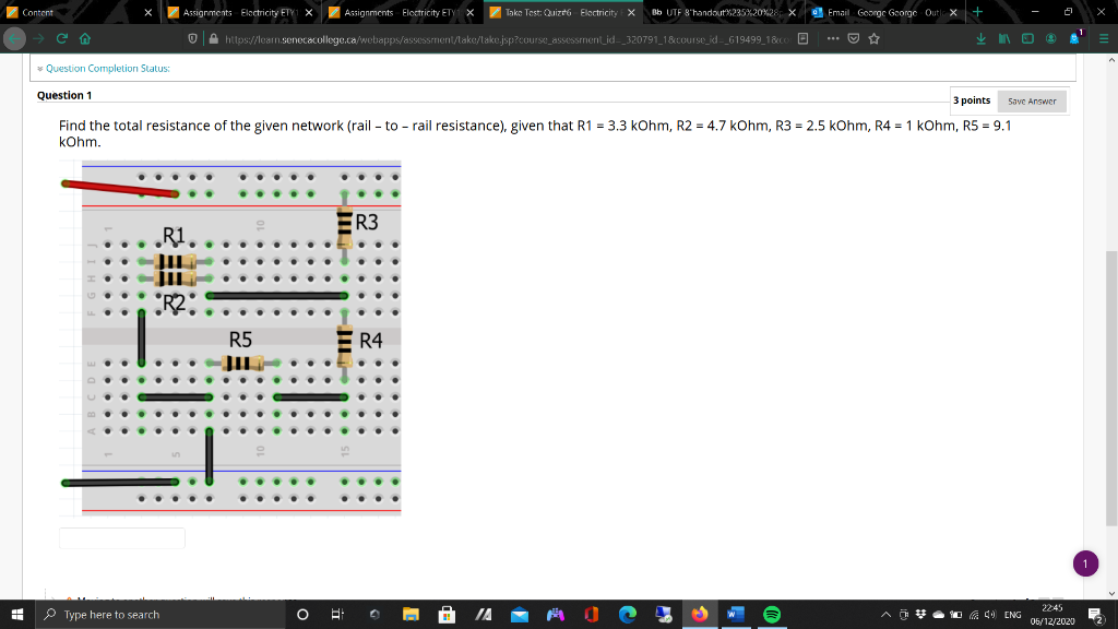 Solved Content X Assignments Electricity ETY1 X Assignments | Chegg.com