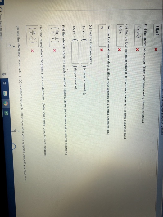 Solved Consider The Function Below If An Answer Does Not 1141