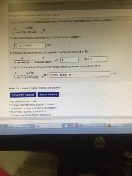 Solved Evaluate the indefinite integral using U-Substitution | Chegg.com