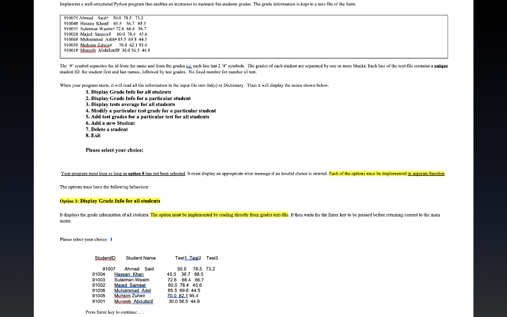 Implement a well-structured Python program that | Chegg.com