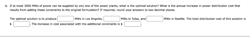Solved Problem 10-07 (Algorithmic) Aggie Power Generation | Chegg.com