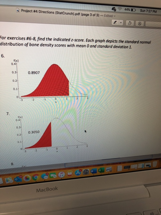 Solved 44%D Project #4 Directions (StatCrunch) .pdf (page 3 | Chegg.com