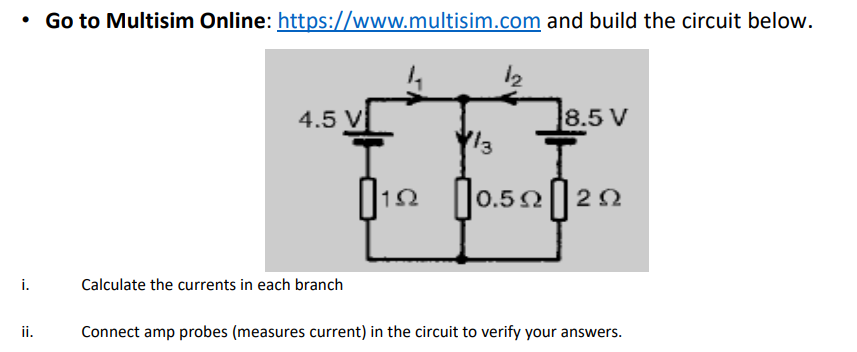 Solved - Go to Multisim Online: https://www.multisim.com and | Chegg.com