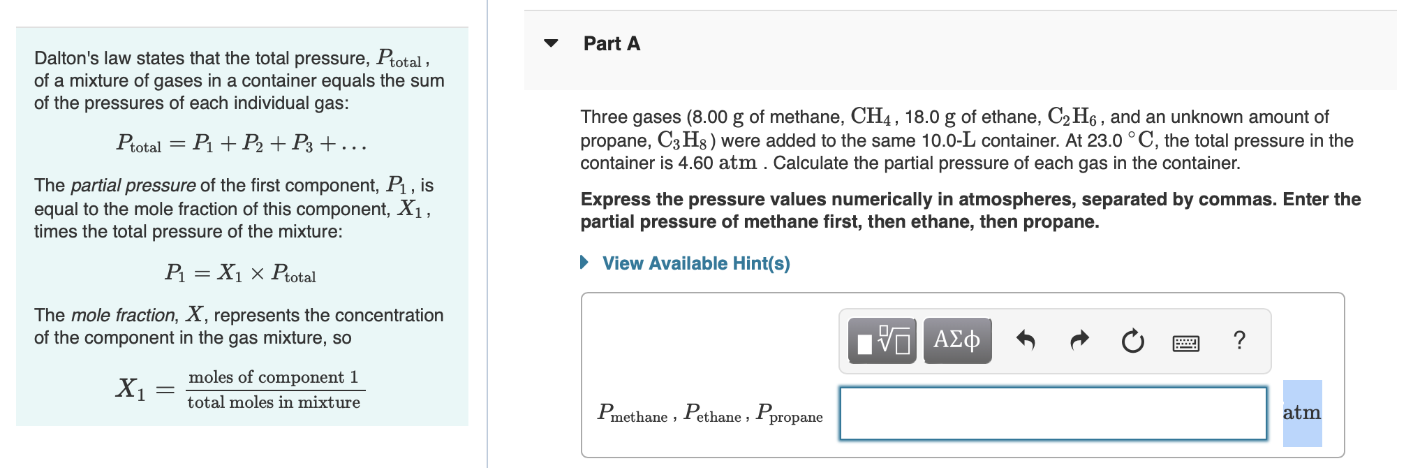 Solved A gaseous mixture of O2 and N2 contains 39.8% | Chegg.com
