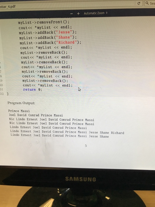 Solved Need help with this program in C++ | Chegg.com