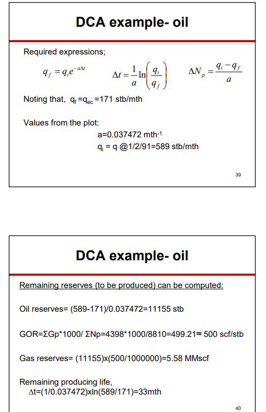 Solved a) Derive expressions for Harmonic Decline Curve | Chegg.com