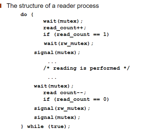 Solved Given the semaphore algorithm in the slides, answer | Chegg.com