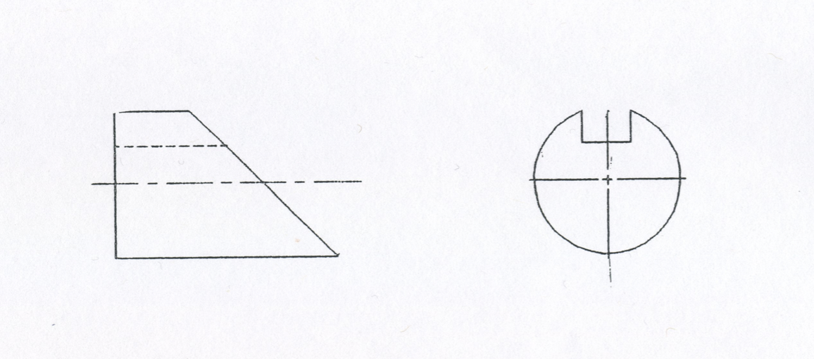 Solved Given two views of an object. Construct the full | Chegg.com