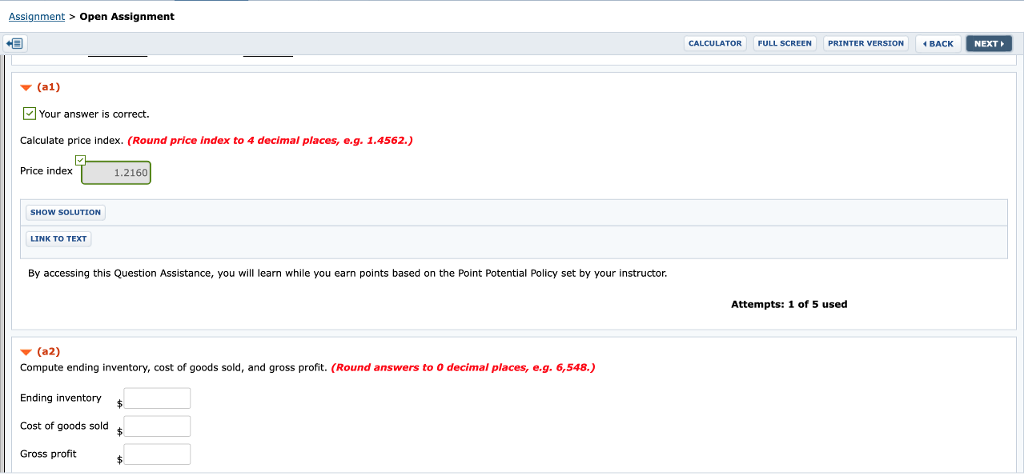Solved Assignment Open Assignment Calculator Full Screen 
