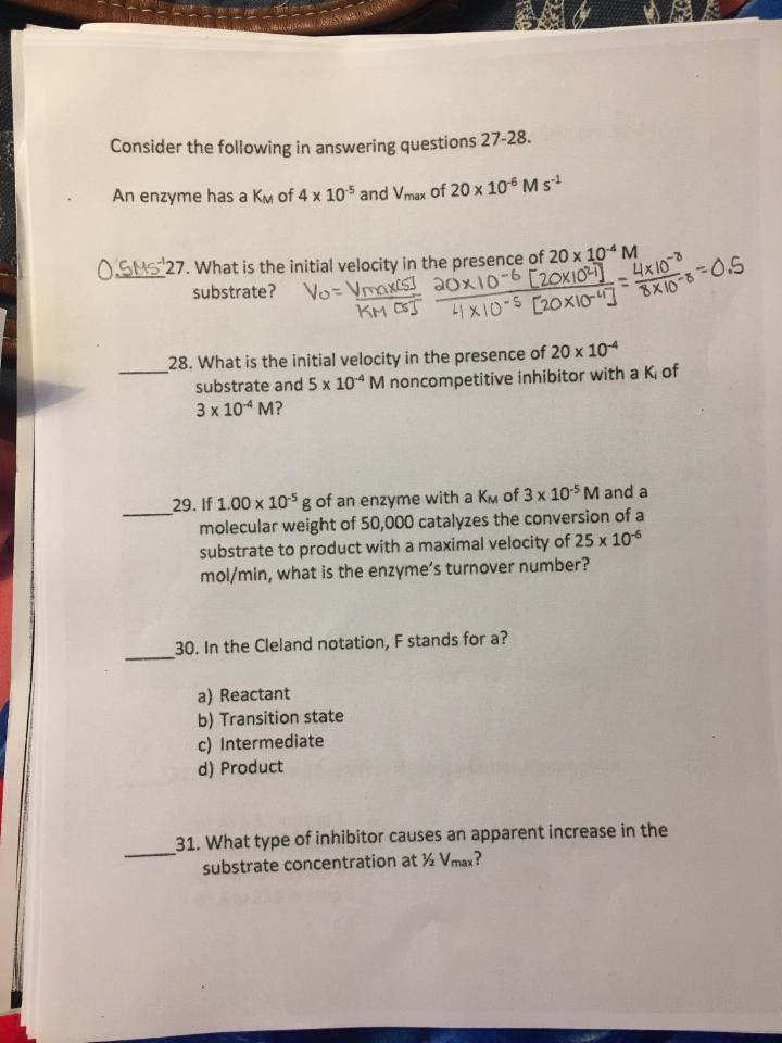 Solved Consider the following in answering questions 27-28. | Chegg.com
