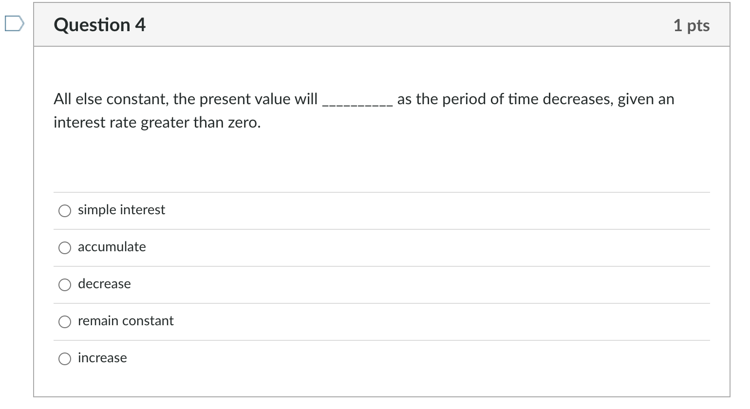 Solved Question 2 1 pts Over a period of years, an | Chegg.com