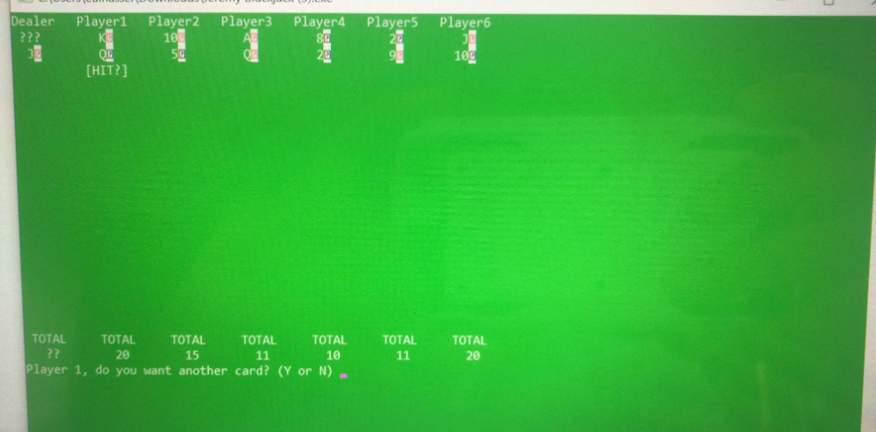 Solved BLackJAck program , C++ USE C++ language, Add these | Chegg.com