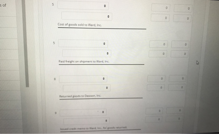 Solved Journal Entries for Merchandise | Chegg.com