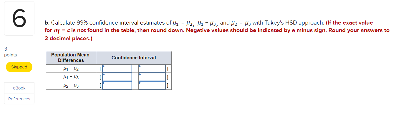 Solved A one-way analysis of variance experiment produced | Chegg.com