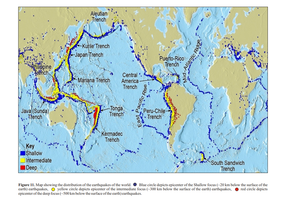 Solved Q1. What are the black bold lines on the map? (see | Chegg.com
