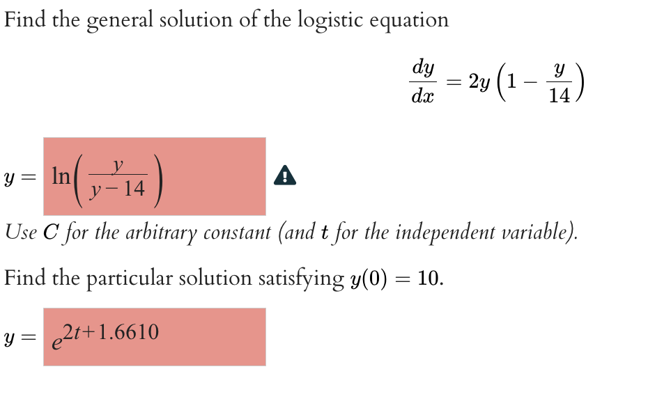 [Solved]: Find the general solution of the logistic equatio