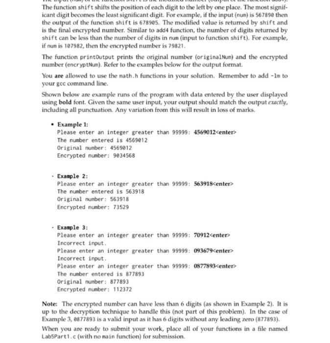 Solved Part 1 Data Encryption Data Encryption is the process | Chegg.com