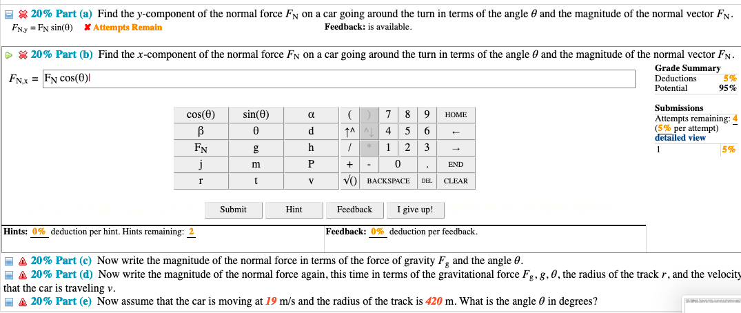 Solved Circular turns of radius r in a race track are often | Chegg.com