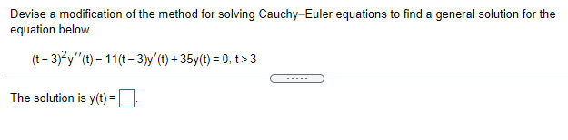 Solved Devise a modification of the method for solving | Chegg.com