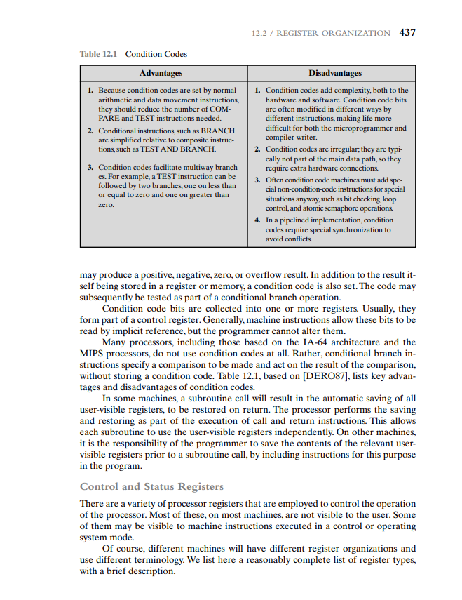 Solved KEY POINTS A processor includes both user-visible | Chegg.com