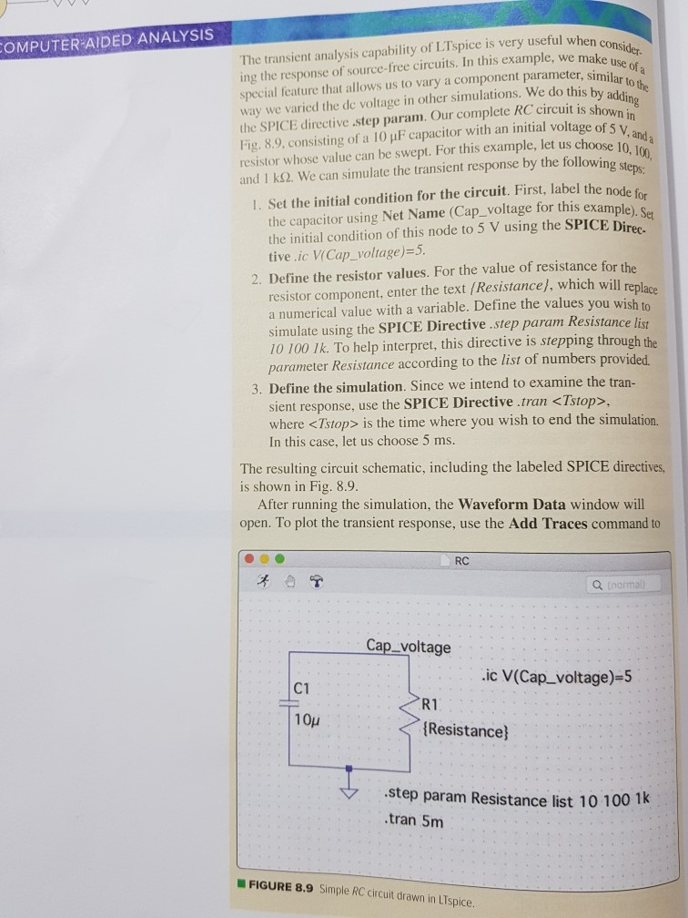 Solved VVV COMPUTER-AIDED ANALYSIS when consider we make use | Chegg.com