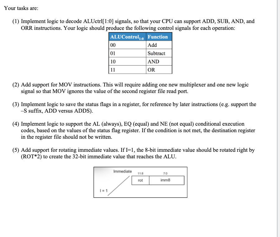 The initial CPU circuit is shown in Figure 1. This | Chegg.com