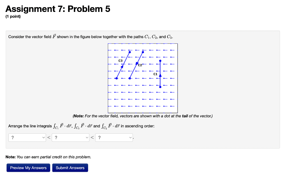 Solved Assignment 7 Problem 5 1 Point Consider The Vector 