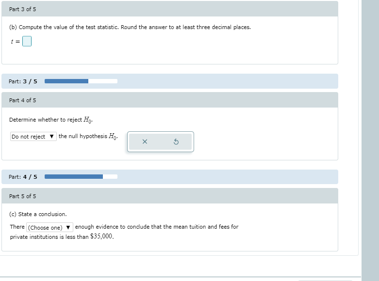 Solved OL College tuition: The mean annual tuition and fees | Chegg.com