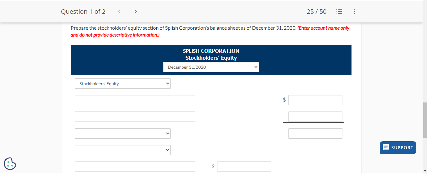 ← Module 3 HW Question 1 of 2 25/50 31≡ ! July 29 | Chegg.com
