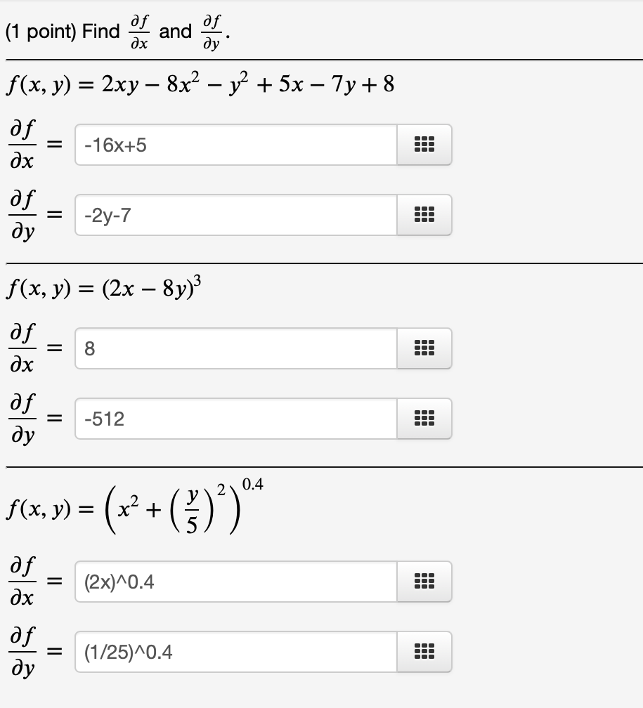 Solved Please help, the answers in the answer boxes are | Chegg.com
