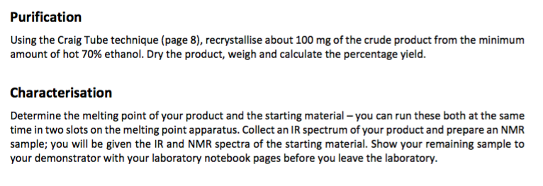 Solved Experiment : Iodination of acetovanillone | Chegg.com