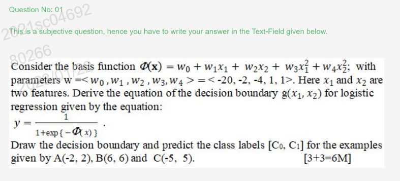 Solved Consider the basis function | Chegg.com
