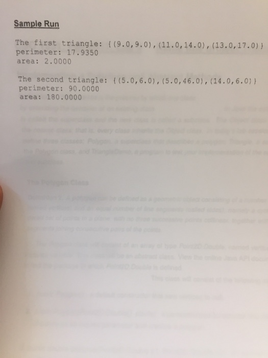 Solved Implementing A Subclass And Abstract Methods