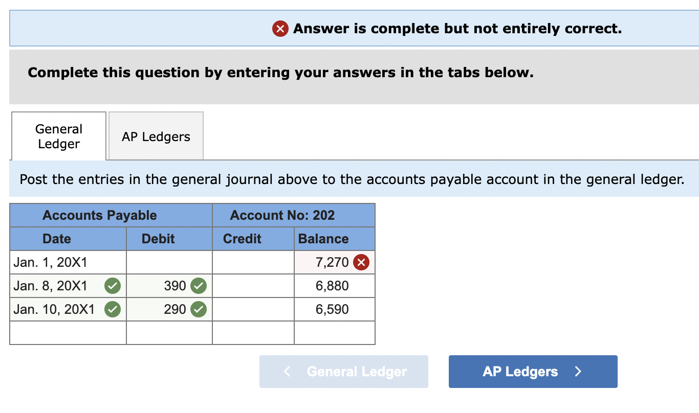 Solved Post the entries in the general journal below to the | Chegg.com