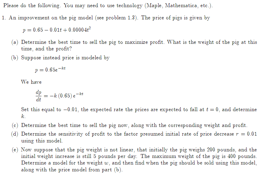 Solved Please do the following. You may need to use | Chegg.com