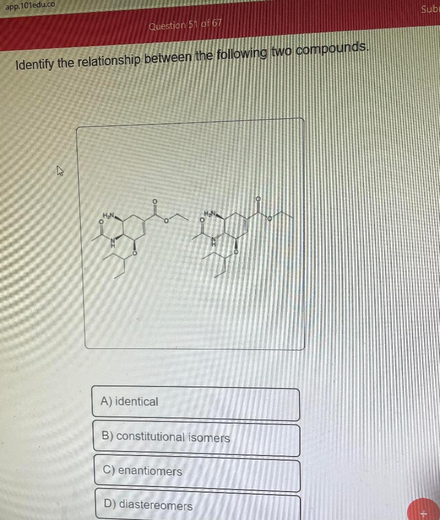 Solved Identify the relationship between the following two | Chegg.com