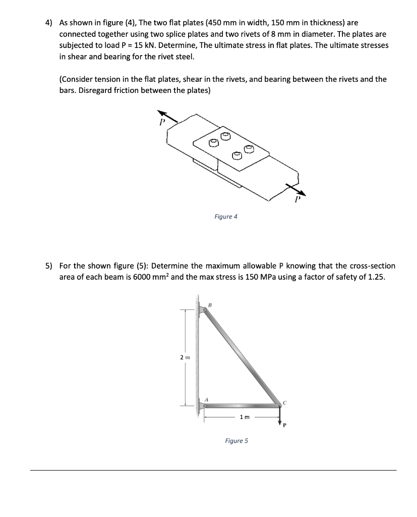 Solved 4) As shown in figure (4), The two flat plates (450 | Chegg.com