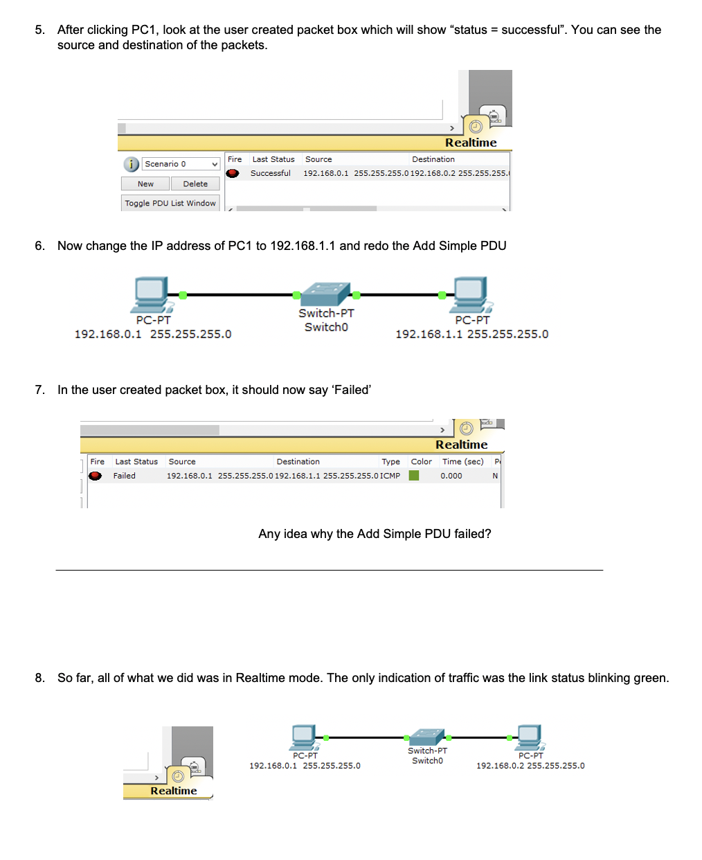 Solved 1. Start off with a clear workspace. 2. On the device | Chegg.com