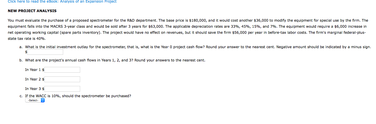 Solved Click here to read the eBook: Analysis of an | Chegg.com