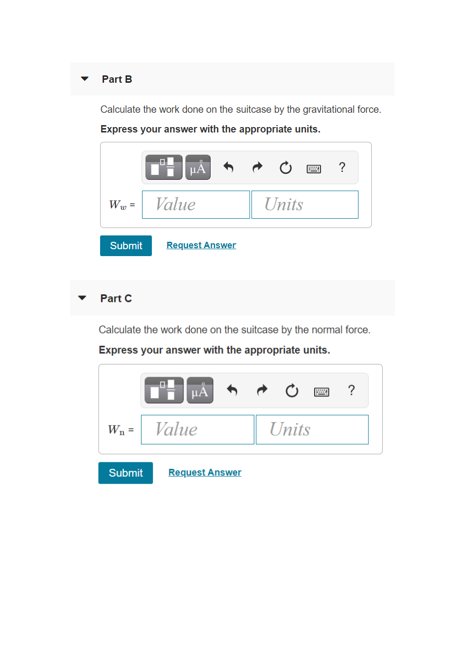 Solved Problem 6.59 A luggage handler pulls a 20.0 kg | Chegg.com