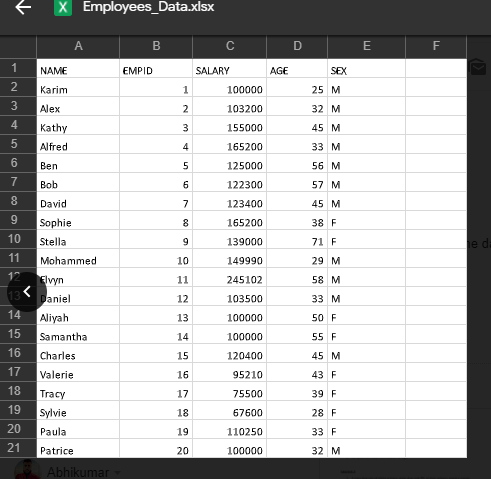 Solved Exercise 1 In the attached employee data, 1. Graph | Chegg.com