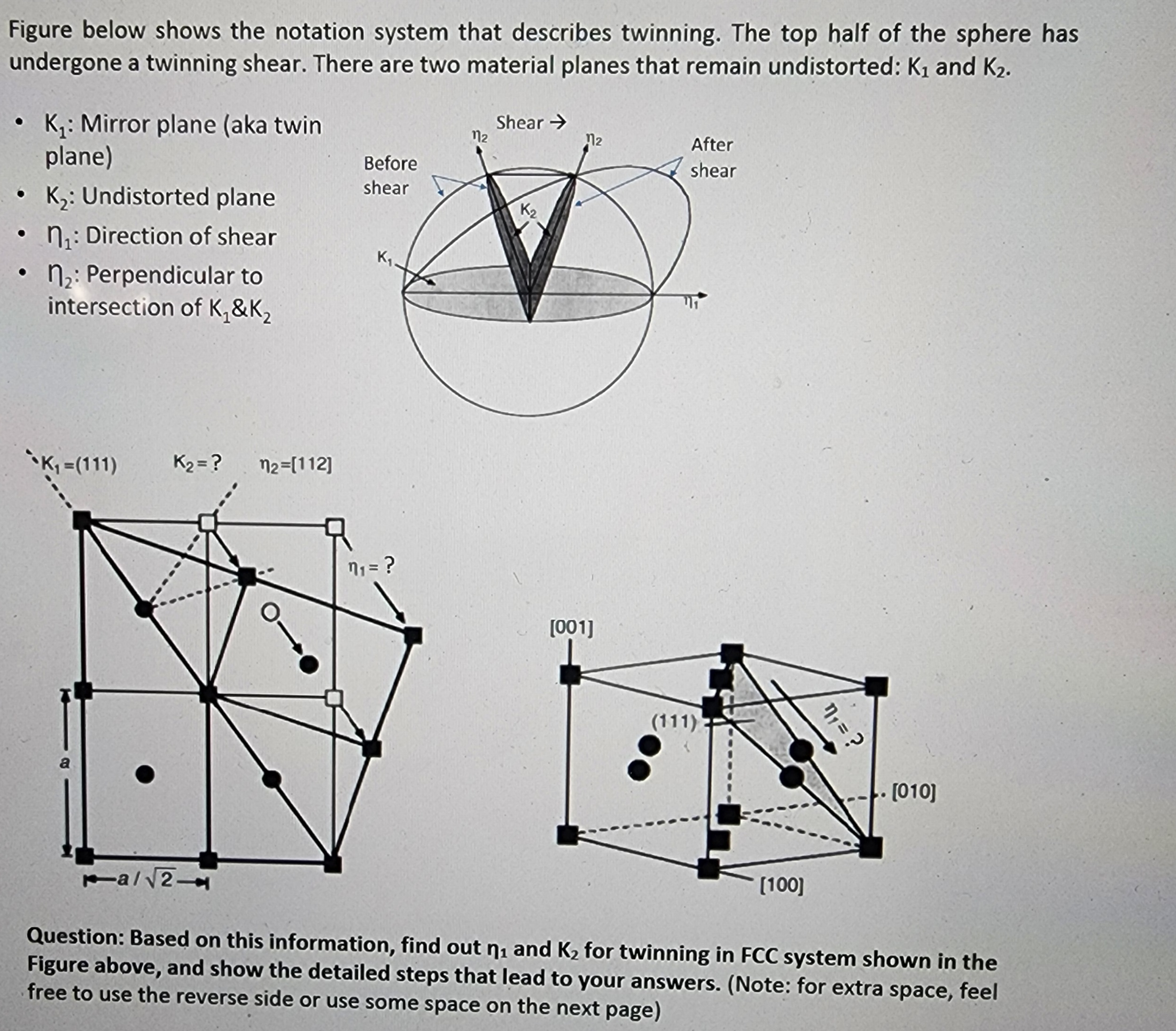 Figure below shows the notation system that describes | Chegg.com