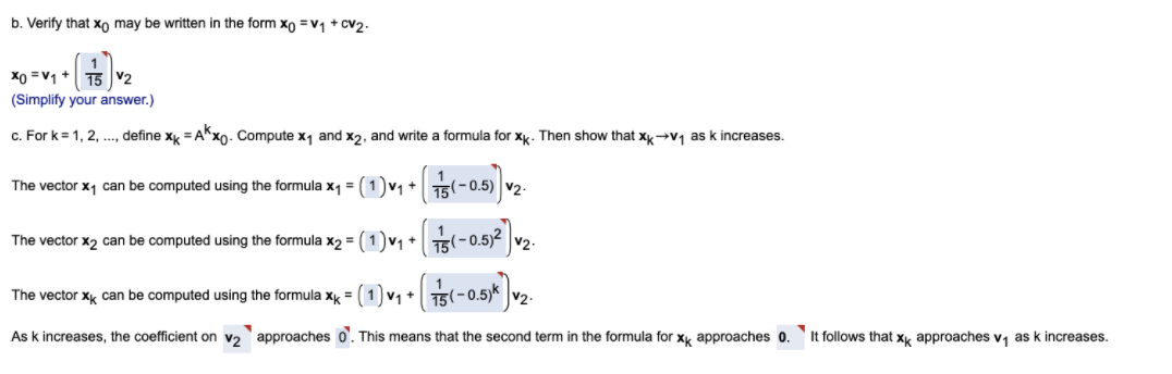 Solved 1 4 Let A = 0.4 0.2 0.6 0.8 V1 and Xo = 0.5 0.5 ת תט | Chegg.com