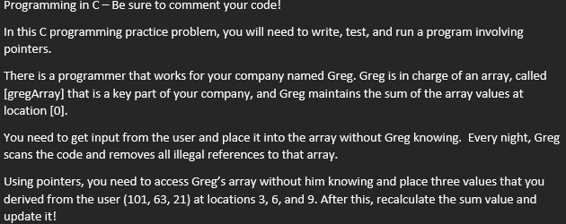 Solved In This C Programming Practice Problem You Will Need